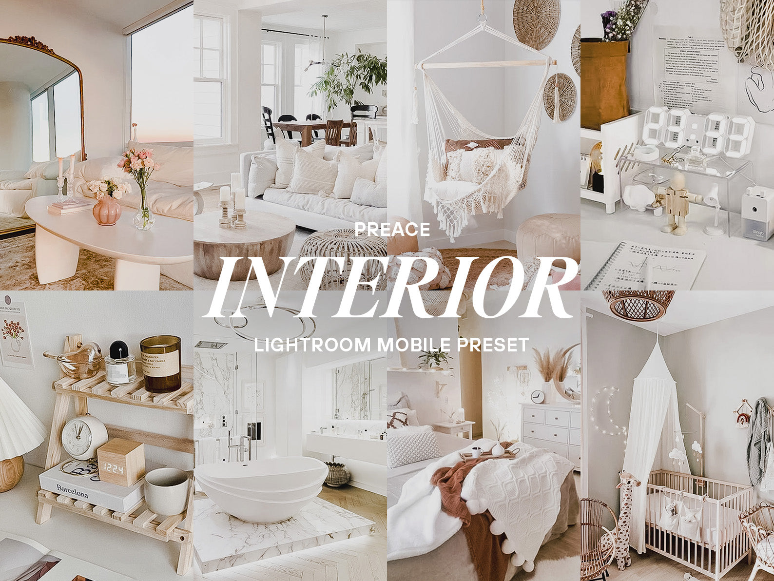 🌟 Enhance Your Interior Photos with PREACE Presets