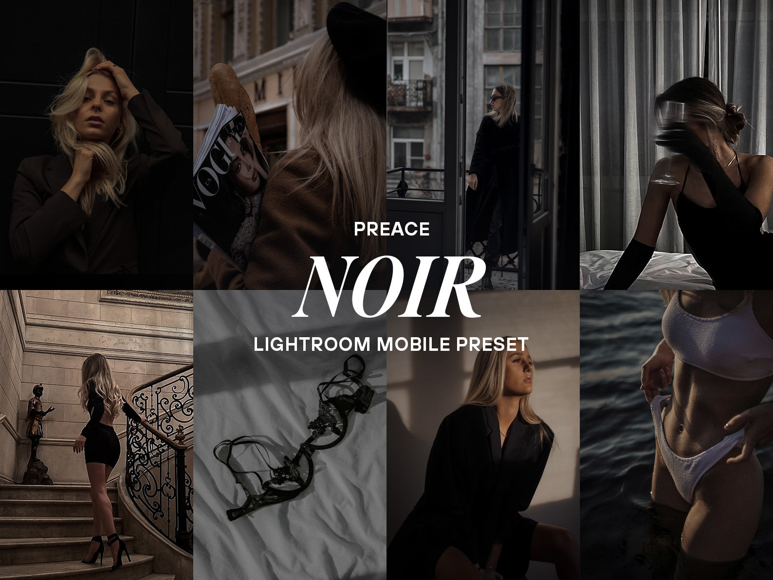 🖤 Create Moody Vibes with Our Noir Pack - Enhance Black Tones in Your ...